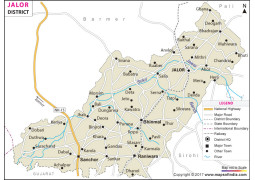 Buy Tonk District Map online